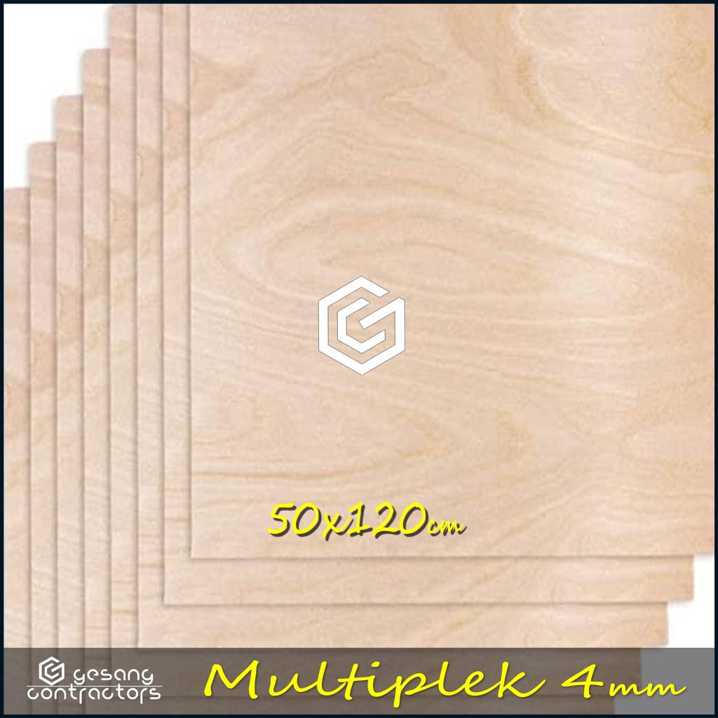 Jual Triplek 4mm 50x120 cm ISI 2 LEMBAR ( Multiplek 4mm | 4 mm ...