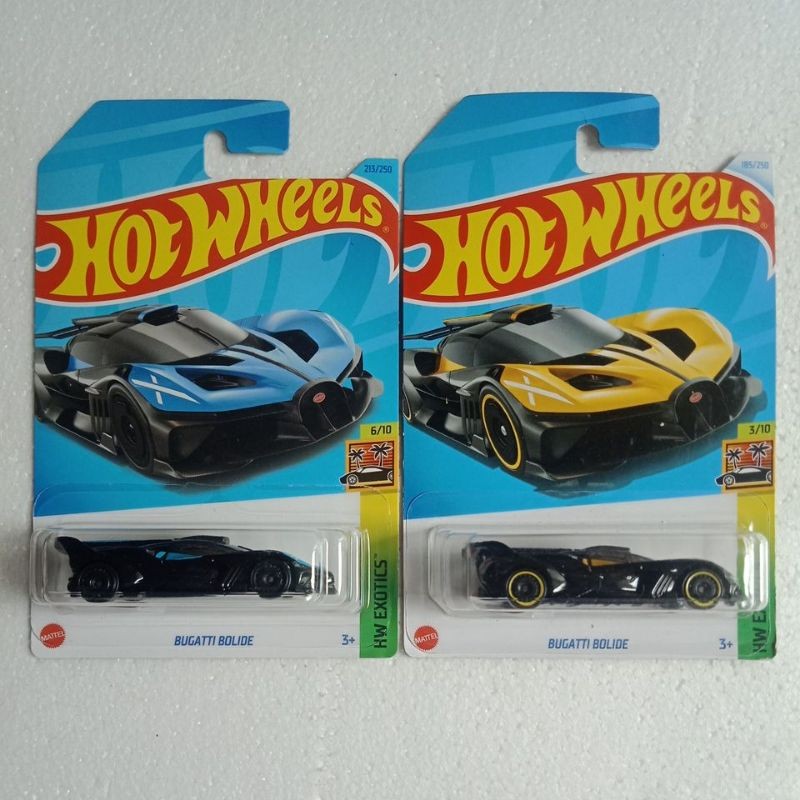 Jual Hotwheels Bugatti Bolide Hitam Biru || Bugatti Bolide Hitam Kuning ...