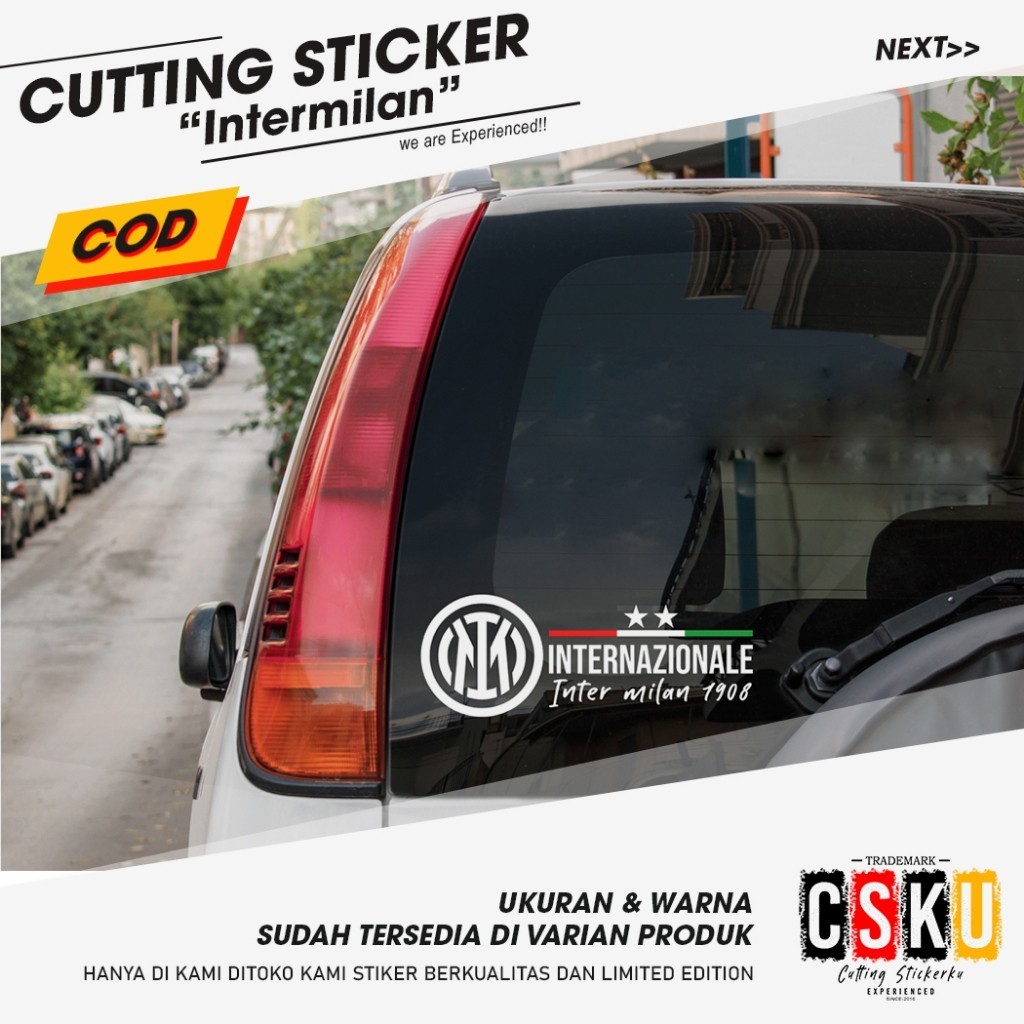 Jual Cutting Stiker Inter Milan Variasi Motor Mobil Sticker Timbul ...