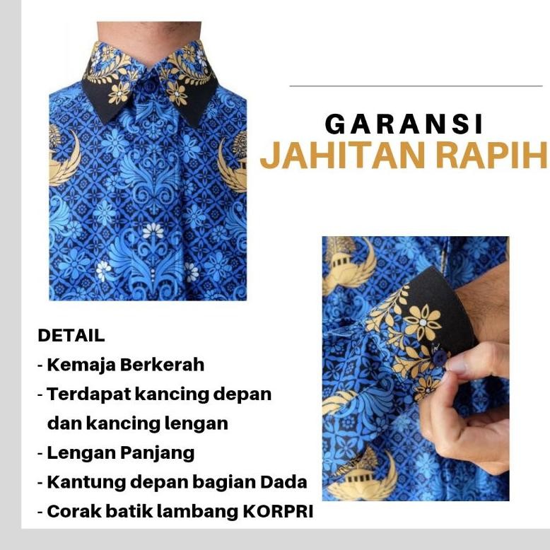 Jual SPECIAL Baju korpri terbaru 2022 / baju korpri pria / baju korpri wanita / seragam korpri ...