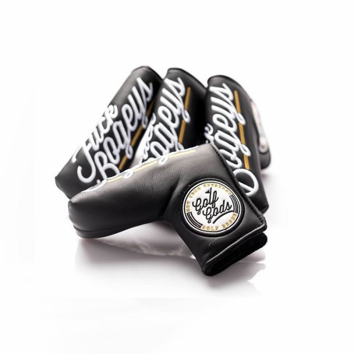 Jual GOLF GODS F Bogeys Blade Putter Cover Black | Shopee Indonesia