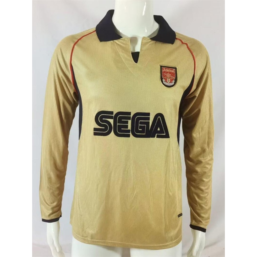 Jual Replika 01-02 Musim Pertandingan Arsenal Away Jersey Gaya Lama ...