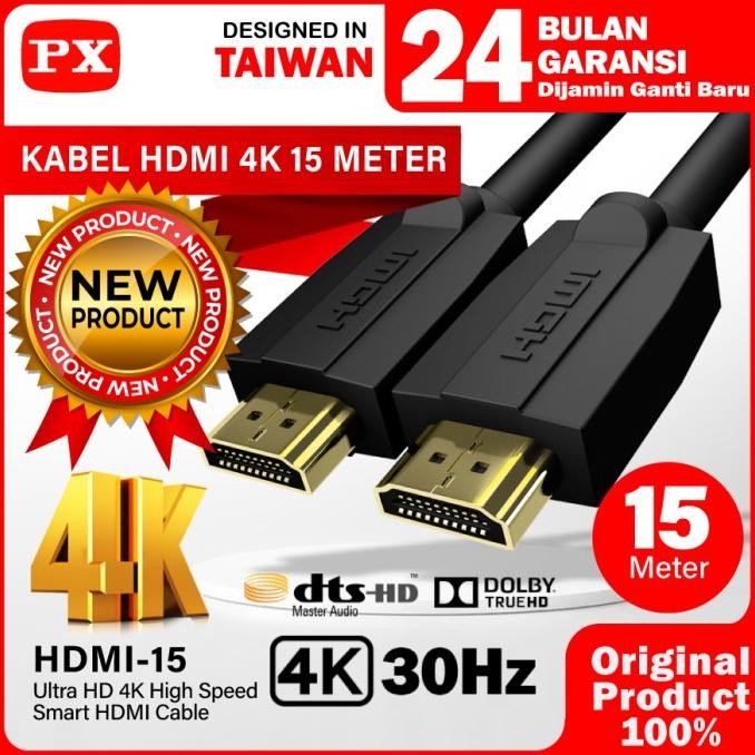Jual TERBARU - Kabel HDMI 4K Ultra HD HDR ARC High Speed Quality 15 ...
