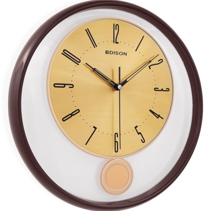 Jual JAM DINDING EDISON EQ 343 AL66 BANDUL DIAMETER 310MM 31CM ORIGINAL ...