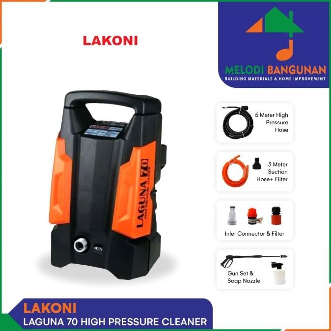 Jual LAKONI - JET CLEANER + STEAM CUCI MOBIL + MOTOR LAGUNA 70 HIGH ...
