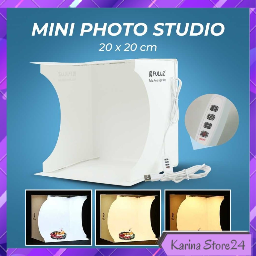 Jual PHOTO STUDIO MINI SOFTBOX LIGHTBOX RING LIGHT WITH 6 BACKDROP ...