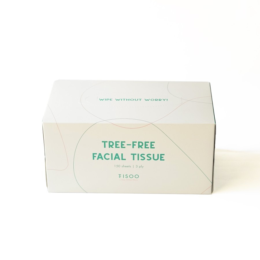 Jual TISOO Tree-Free (Bamboo) Facial Tissue (150 sheets - 3Ply ...