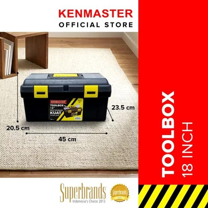 Jual KENMASTER H 415 TOOLBOX BESAR TOOL KIT BOX TEMPAT KUNCI ORIGINAL ...
