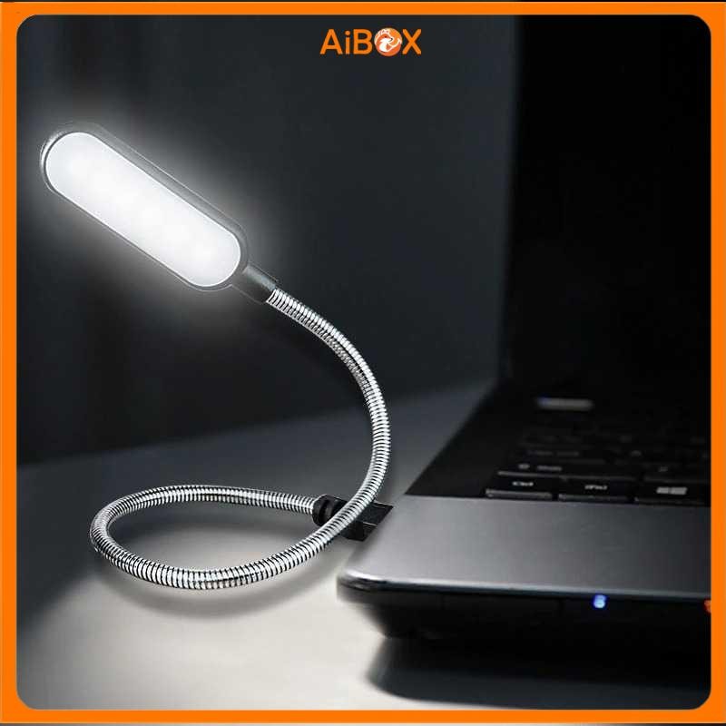 Jual AiBOX Lampu Baca Mini LED Reading Lamp Flexible USB Plug 5V 1W ...