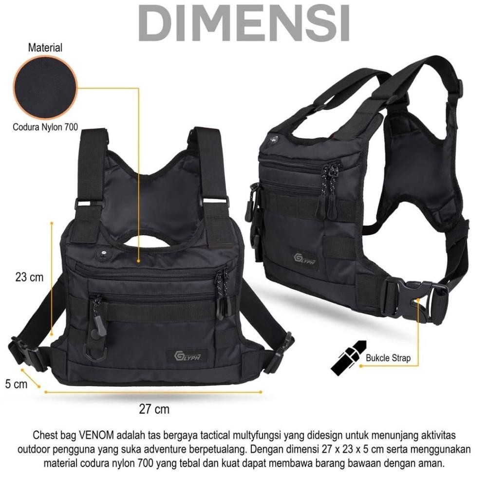 Jual tre-57 Tas Pria Simpel Tas Dada Tactical Rig Bag Outdoor Original ...