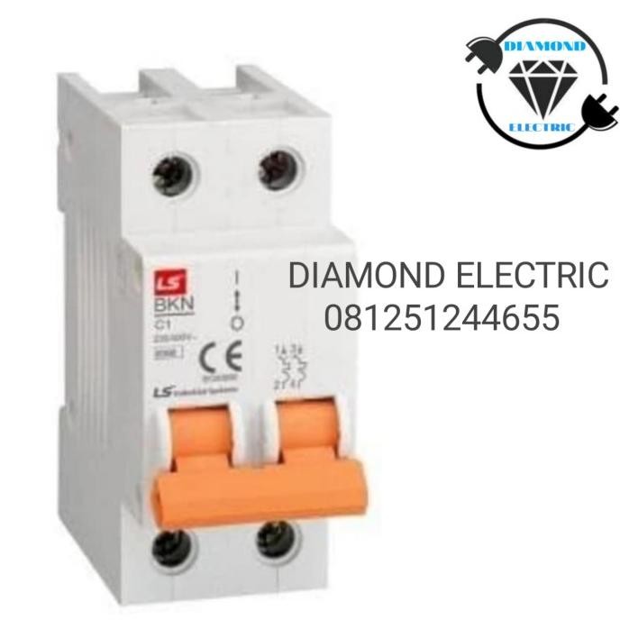 Jual Ls Mcb Bkn 2P 2A 4A 6A 10A 16A 20A 25A 32A 40A 50A 63A 6Ka 400Vac Flash Sale!! | Shopee ...