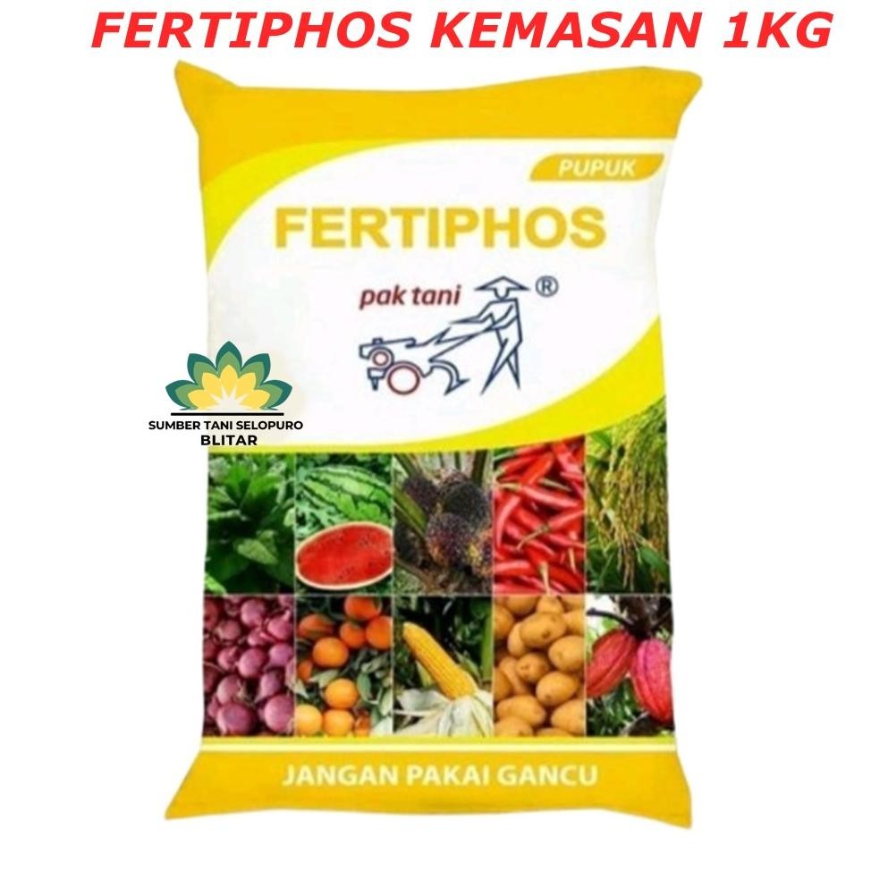Jual Promo Premium Pupuk Fertiphos Repack 1 Kg Pak Tani - Pupuk Tsp ...