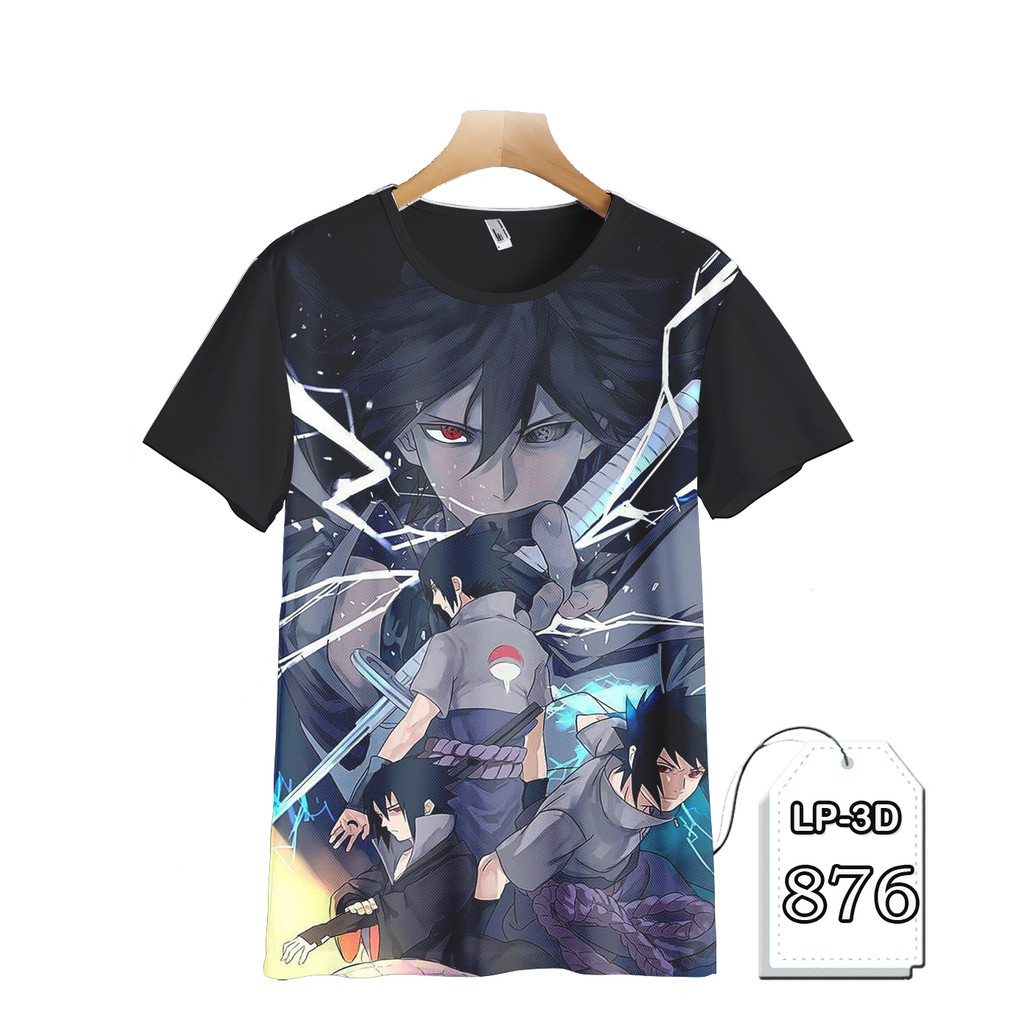 Jual Baju Sasuke Uchiha Baju Anak dan Dewasa Naruto Uzumaki 3D Anime ...