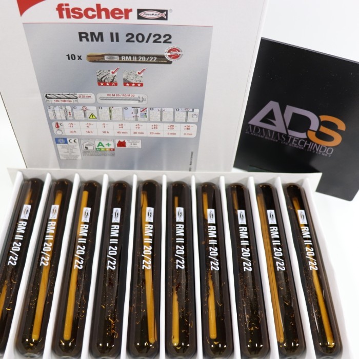 Jual FISCHER RM II M20/22 CHEMICAL ANCHOR ANGKUR CAPSULE KAPSUL ...