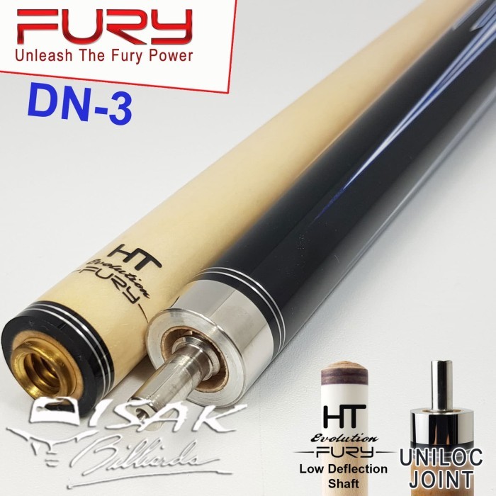Jual Fury DN-3 Cue - HTE Low Deflection Shaft Unilock Billiard Stick Biliar | Shopee Indonesia
