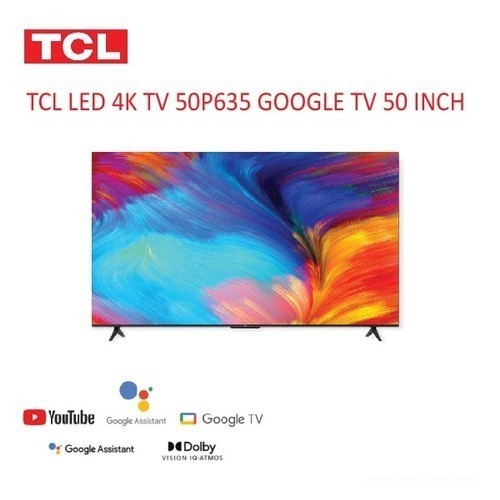 Jual TCL LED TV 4K UHD HDR 50P635 Android Smart Google TV 50 Inch ...