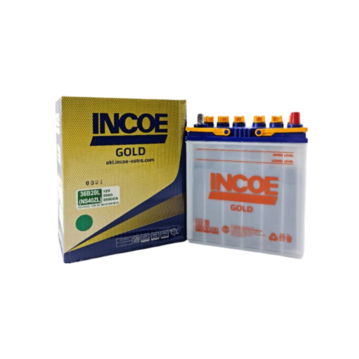 Jual INCOE GOLD Astra Aki Basah Mobil Honda Fit NS40ZL 12V / 35 Ah | Shopee Indonesia