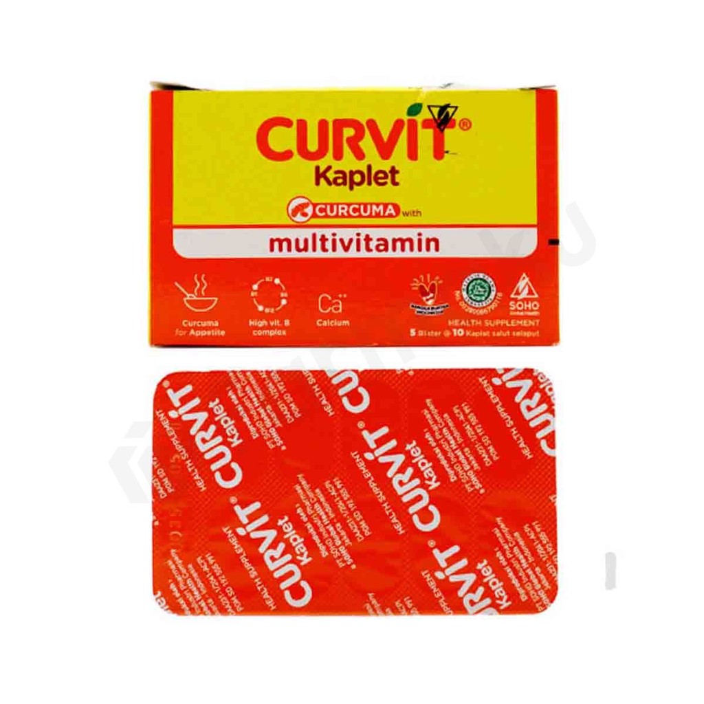 Jual Curvit Strip 10 Tablet | Shopee Indonesia