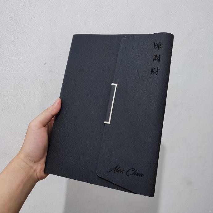 Jual [BISA CUSTOM] Buku Binder Agenda Custom Ukuran A5/ Binder A5 ...