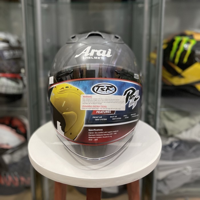 Jual HELM TSR RAM 4 MOTIF DOT SNI HALF FACE ORIGINAL | Shopee Indonesia