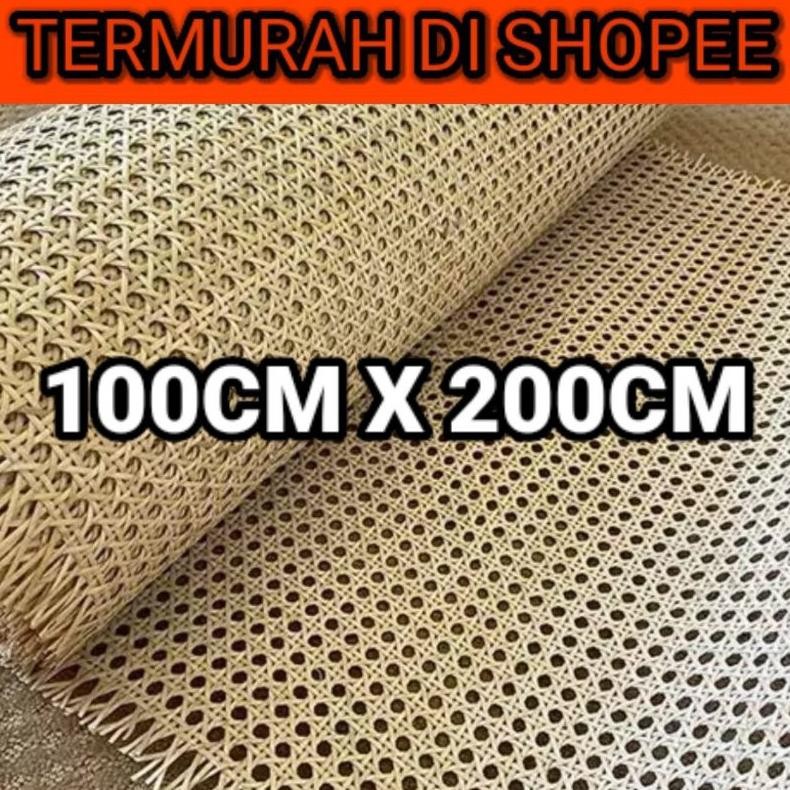 Jual Premium Rotan Anyaman Lembaran 100Cm X 200Cm/Rotan Original ...