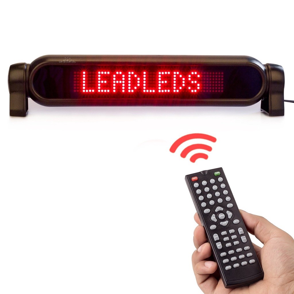 Jual OMG-Programmable LED Car Window Sign Sign Board Menggulir Layar ...