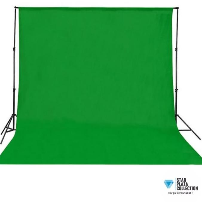 Jual Kain Background Foto Video Foto Studio Green Screen Layar Hijau ...