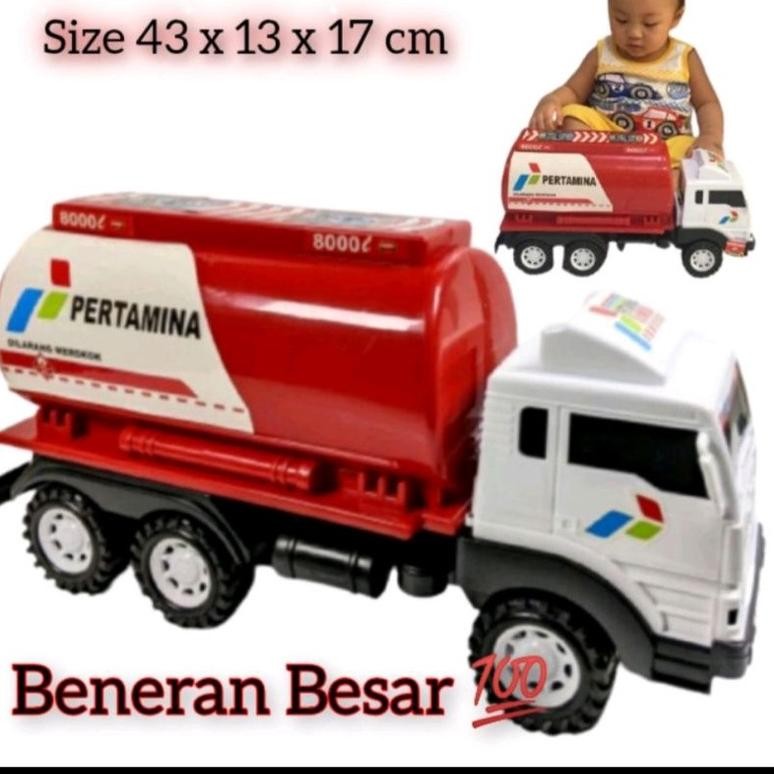 Jual Sale Mainan Mobil Anak Mainan Mobil Tangki Pertamina Ukuran Besar ...
