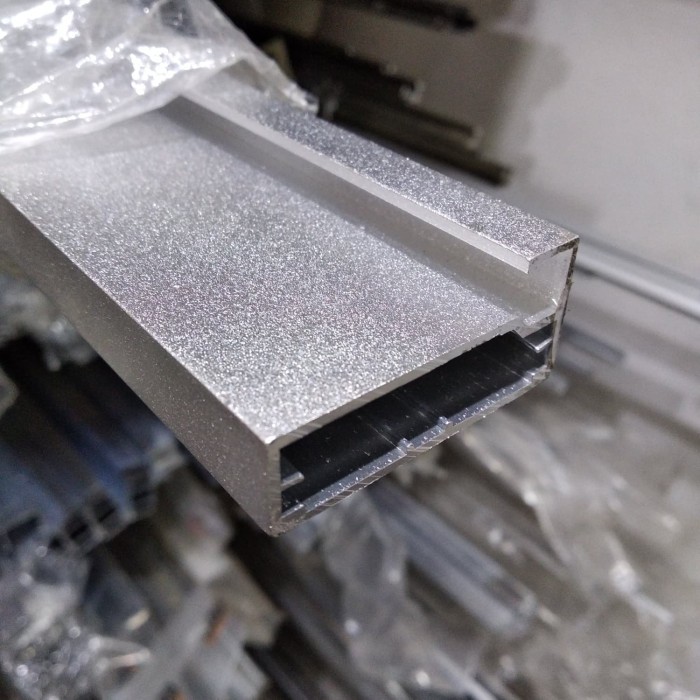 Jual Ready FRAME KACA ALUMUNIUM FA 128 SILVER PASIR | Shopee Indonesia
