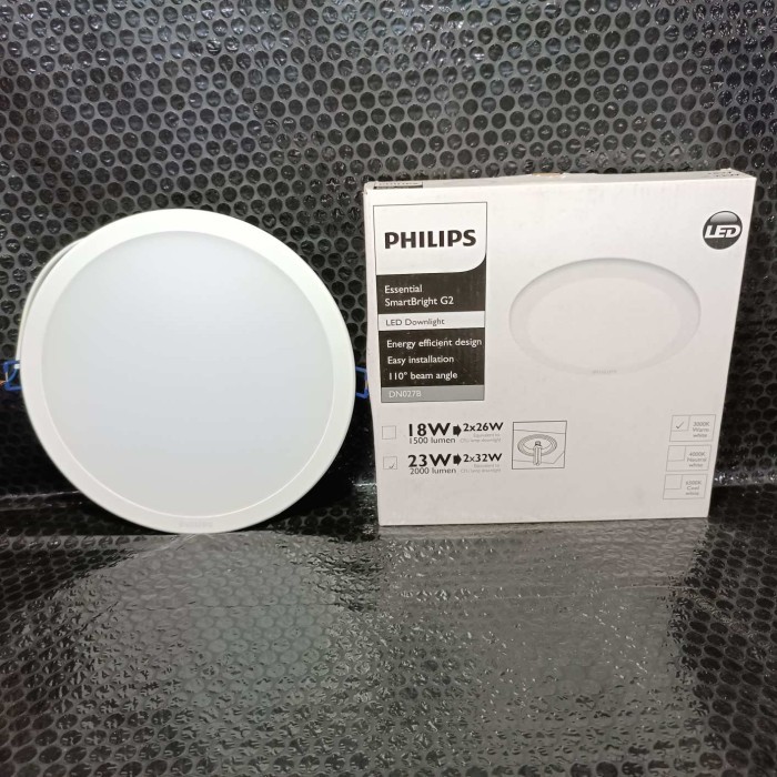 Jual Downlight Philips Lampu LED DN027B 23W 23watt 23 watt 23 wat 8inch ...