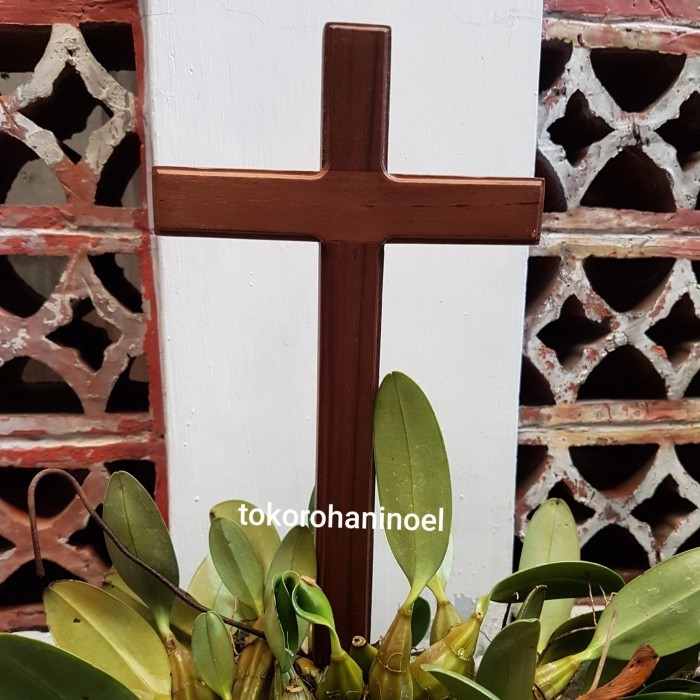 Jual New - Salib Dinding Kayu Polos 20Cm | Shopee Indonesia
