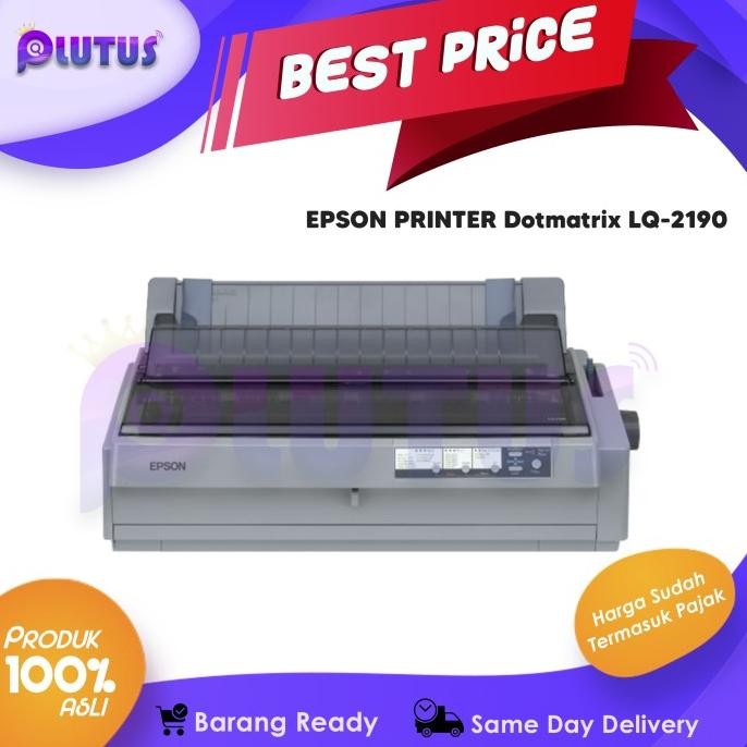 Jual Printer Epson Lq2190 Dot Matrix Printer Garansi Resmi Harga ...