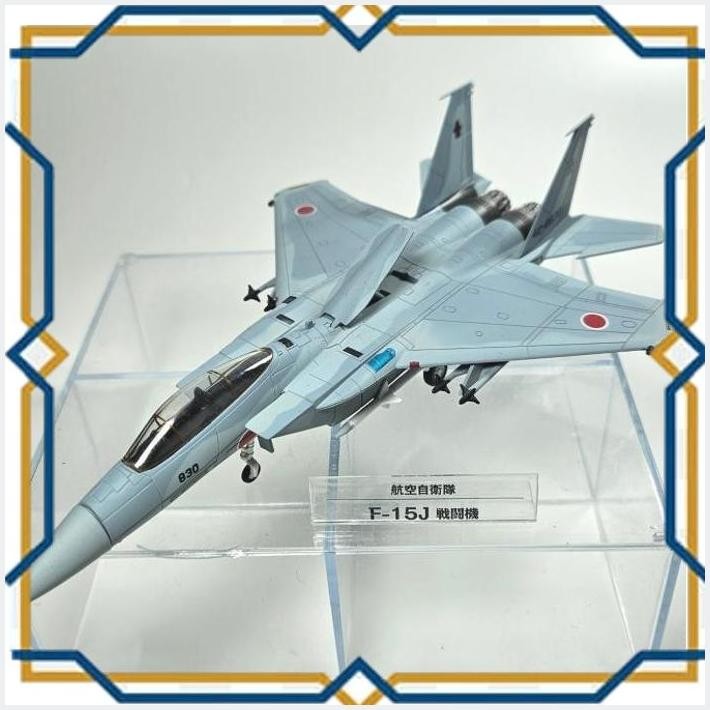 Jual [AUG] DIECAST 1/100 JET FIGHTER F - 15J EAGLE JSDF MODEL ...