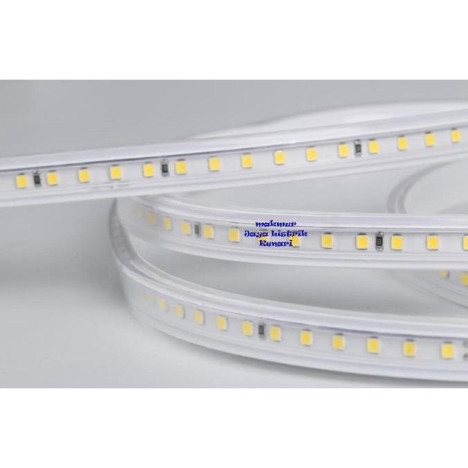 Jual NEW PRODUK LED STRIP SELANG SMD 2835 MATA RAPAT 100 METER AC 220V ...