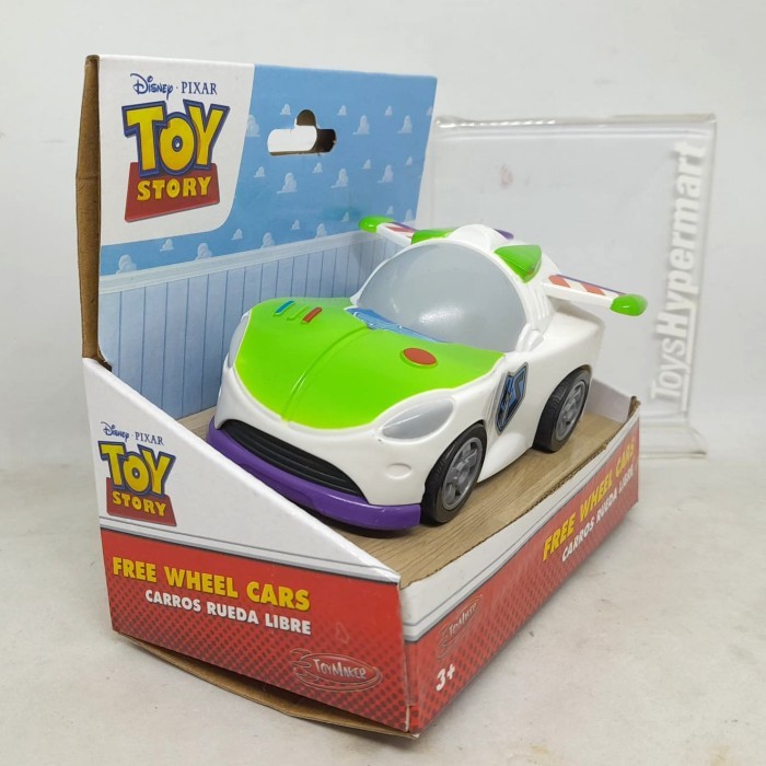 Jual original disney pixar buzz lightyear toy story free wheel cars ...