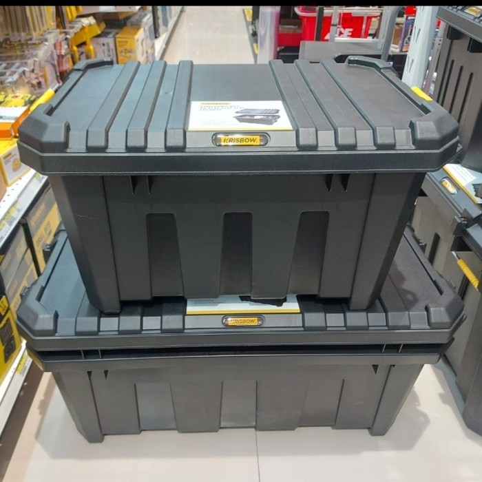 Jual ( PROMO ) TOOL BOX 45 L/KRISBOW KOTAK PENYIMPANAN PERKAKAS STORAGE ...