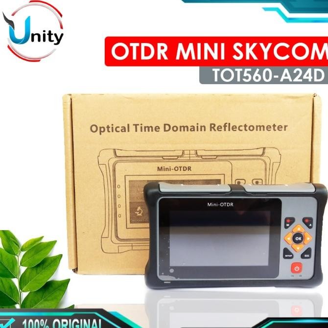 Jual OTDR MINI SKYCOM OPTICAL TIME DOMAIN SMART OTDR OPM VFL TOT560 ...