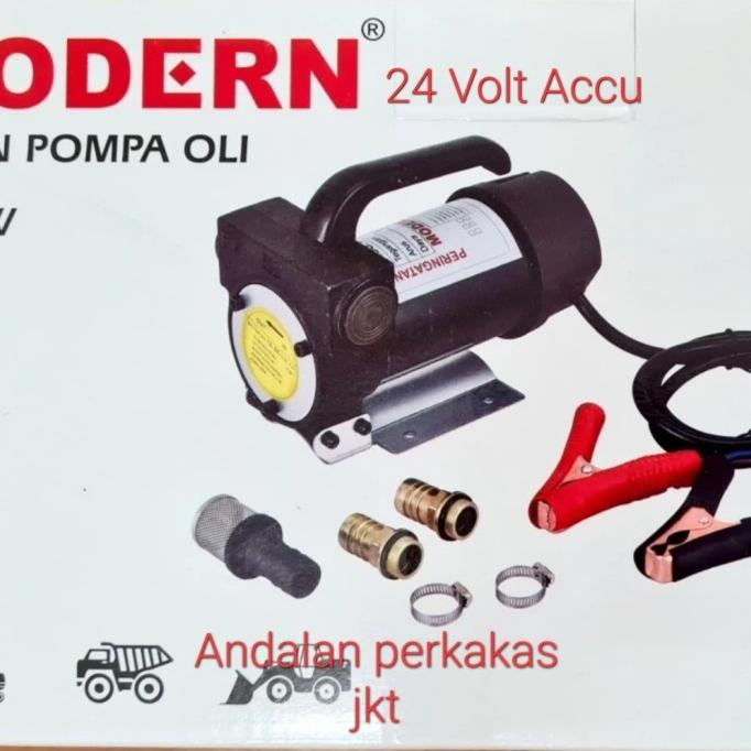 Jual Pompa Oli Arus Dc Accu 12V 24V Untuk Sedot Oli Solar Bensin Modern ...