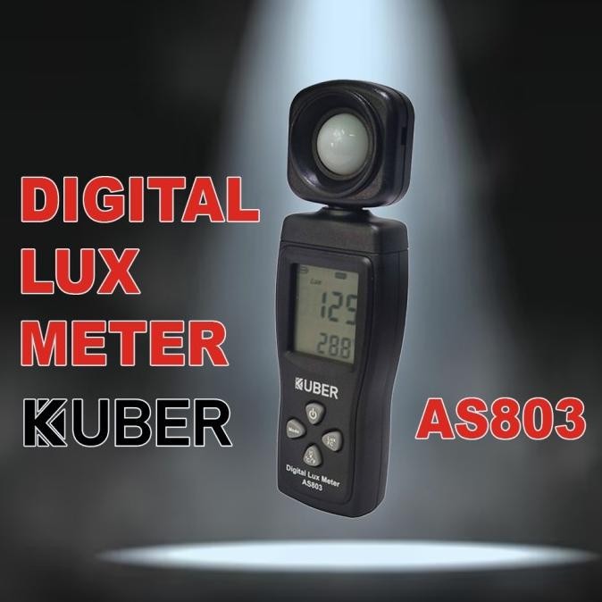 Jual Lux Meter AS803 Luxmeter Alat Ukur Intensitas Cahaya Light Meter ...