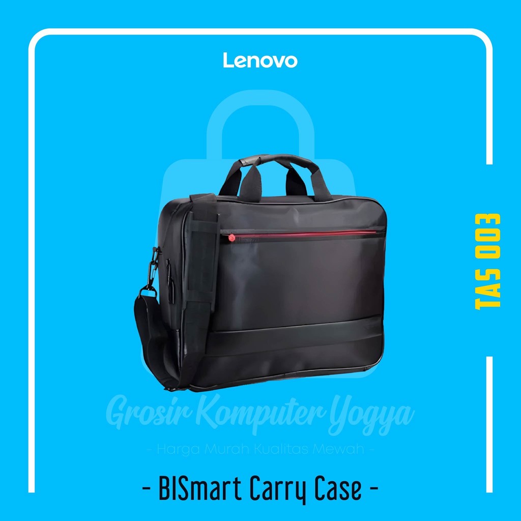 Jual Lenovo BISmart Carry Case Sleek Design 15.6" Notebook Case Tas ...