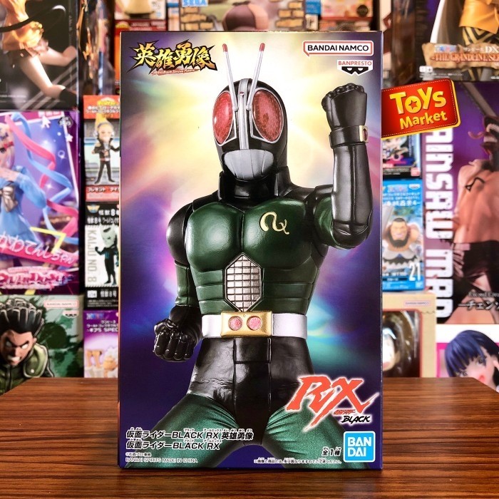 Jual BANPRESTO Hero's Brave Statue Figure - Kamen Rider Black RX ...