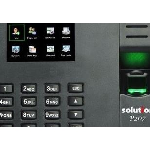Jual Jual Mesin Absen Absensi Finger Print Sidik Jari Solution P207 P ...