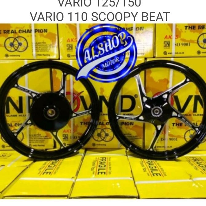 Jual VELG RACING VND AK55 VARIO 125 VARIO 150 VARIO 110 HONDA BEAT SCOOPY LTF | Shopee Indonesia