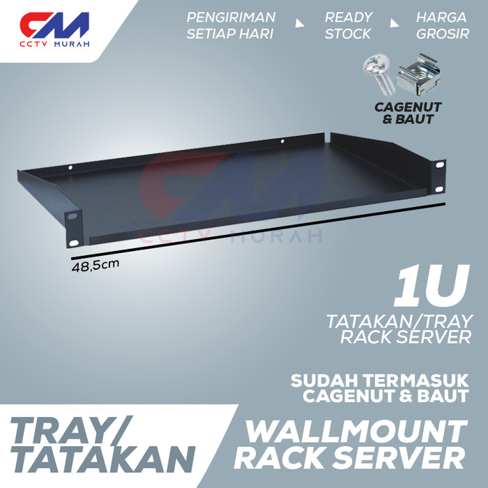 Jual TRAY RACK SERVER 1U WALLMOUNT RACK SERVER UNIVERSAL | Shopee Indonesia