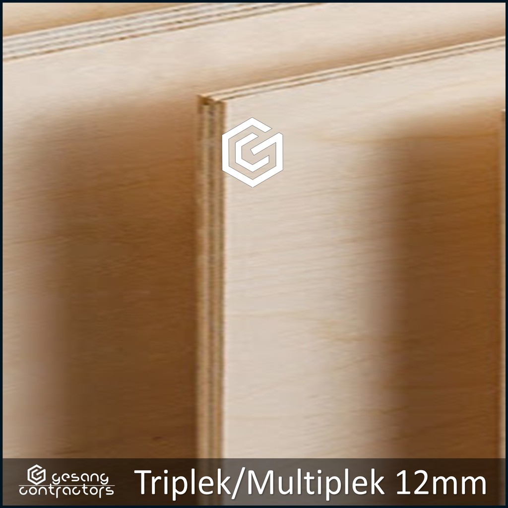Jual Triplek 12mm 20x190 cm | ISI 2 LEMBAR | Multiplek 12 mm 190x20 cm ...