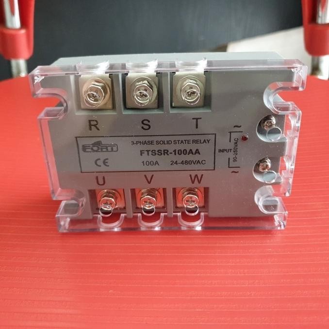 Jual FTSSR-100AA 3 PHASE SOLID STATE RELAY AC-AC FORT 100a SSR 3phase 3p | Shopee Indonesia