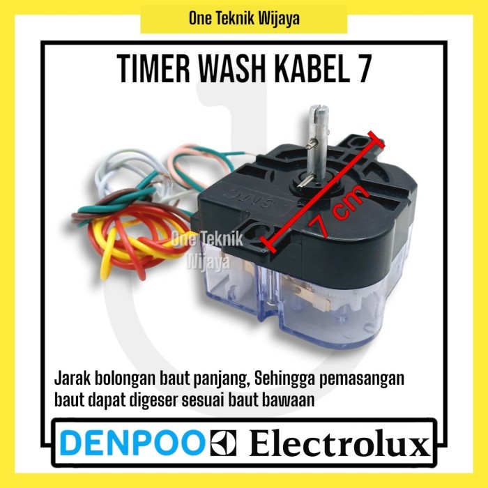 Jual TIMER MESIN CUCI UNTUK PENCUCI WASH 7 KABEL UNIVERSAL DENPO ...