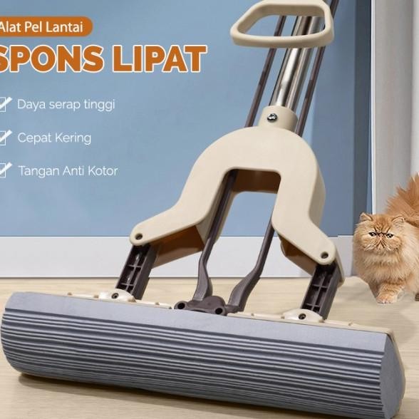 Jual Alat Pel Lantai Spons Karet Ultra Mop Spon Praktis Multifungsi-C3 ...