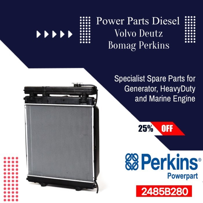 Jual 2485B280 Radiator Perkins Genuine T430481 | Shopee Indonesia