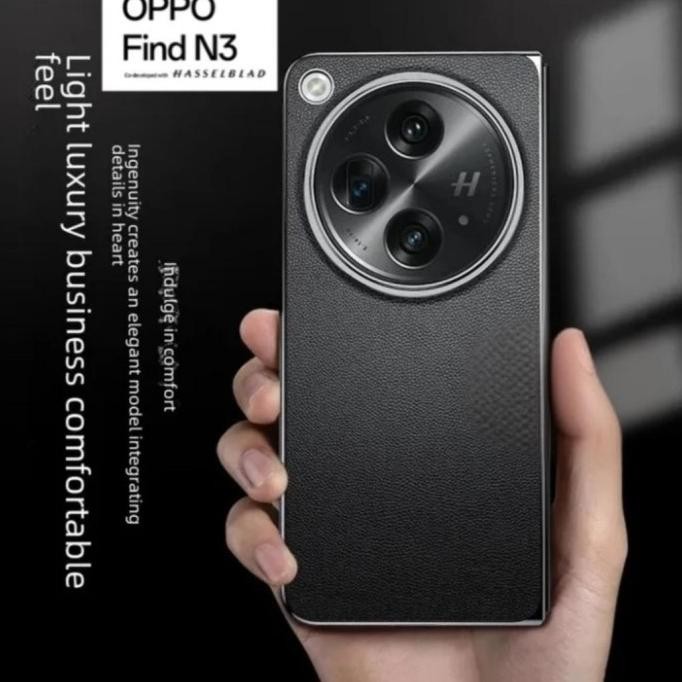 Jual Case Oppo Find N3 Fold 5G FindN3 Luxury Leather Plain Simple Ultra ...